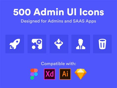 Admin Ui Icon Pack Ui Icon Icon Pack Ui Design Trends