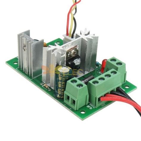 Pcs DC V W PWM Motor Speed Controller Regulator Reversible Control Forward Reverse
