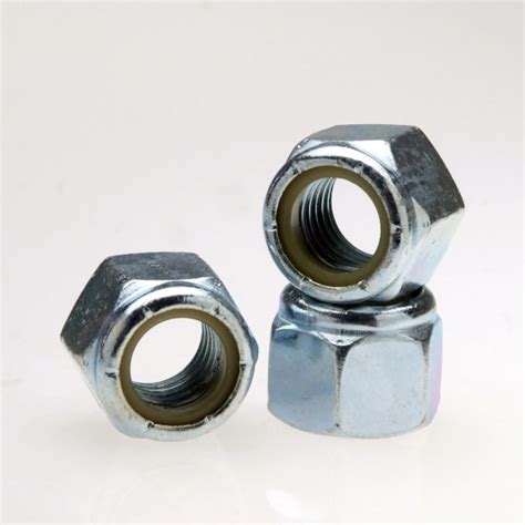 Bsw Grade 2 Low Tensile Hex Nylon Insert Lock Nut Bolts Nuts Screws