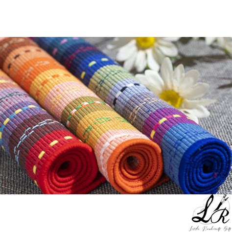Placemats Set Of 4 Colorful Art Woven Placemat Plate Mat Kitchen