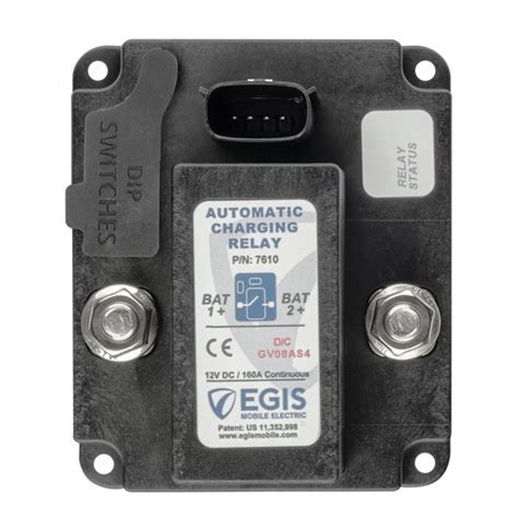 Egis Dual Battery Relays Batterypower Management Electronics