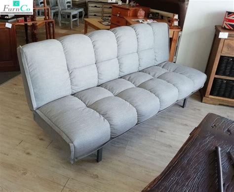 Louise Sleeper Couch Grey Furnco