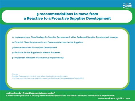 Supplier Development Part 2 How To Move From A Reactive To A Proactive