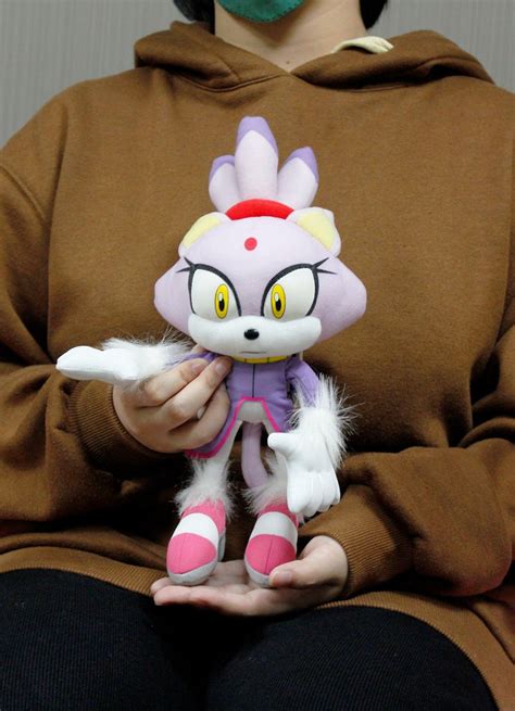 Sonic The Hedgehog Blaze The Cat Plush 95h Great Eastern