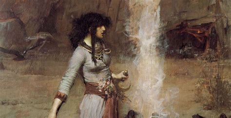 John William Waterhouse The Magic Circle Witch Circle Poster Magick