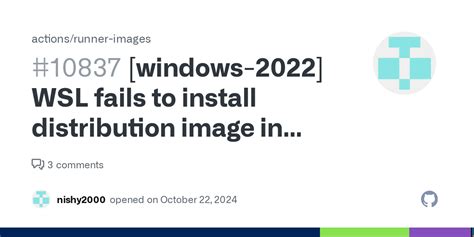 Windows 2022 Wsl Fails To Install Distribution Image In Azure Devops