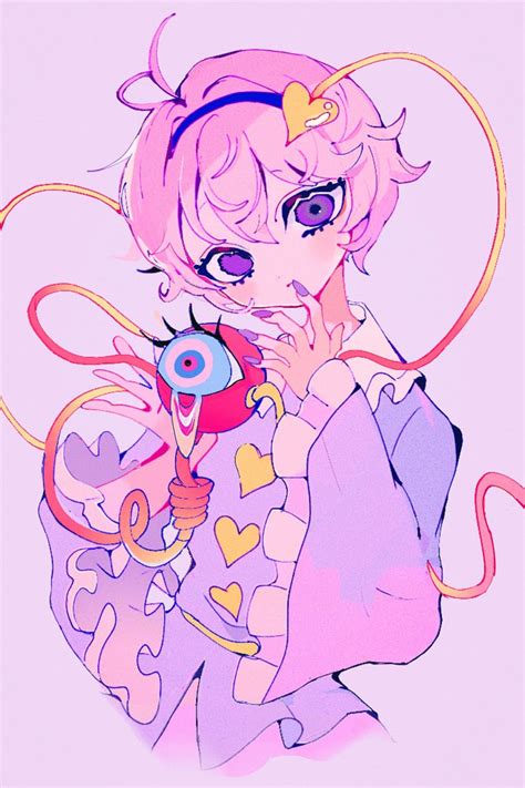 Komeiji Satori Touhou Drawn By Comkdom Danbooru