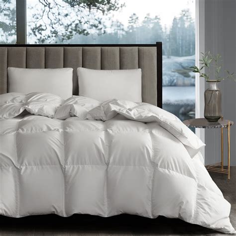 Hotel Grand White Goose Down Fiber Comforter King Size