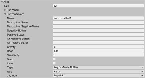 Any Joystick Axis Also Works As Arrow Keys Help Unity Engine Unity Discussions