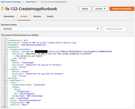 eventbridgeルールを使用して、ssm automationランブックを定期的に実行する awstut