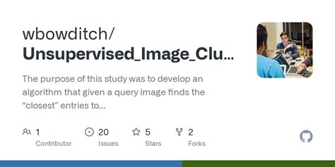 GitHub Wbowditch Unsupervised Image Clustering The Purpose Of This Study Was To Develop An