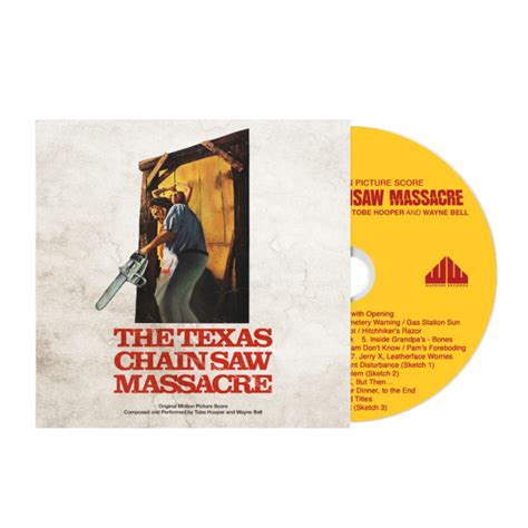 The Texas Chain Saw Massacre 1974 Original Motion Picture Score By