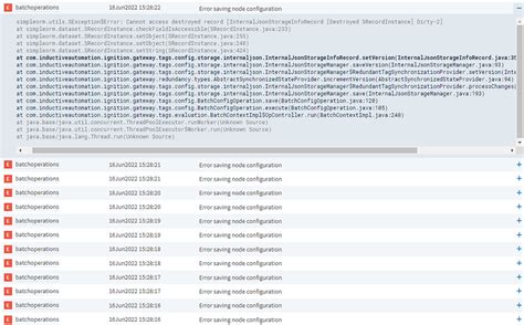 Error Saving Node Configuration Ignition Inductive Automation Forum
