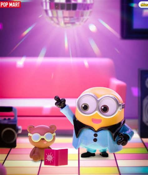 Popmart Minions Disco Dance Stops Hobbies And Toys Collectibles