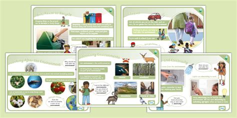 Eyfs Environment Fact Files Looking After The Environment