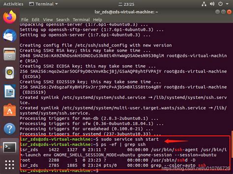 Ubuntu 1804 开启 Ssh 和 Vnc 服务并配置ubuntu 1804安装ssh和vnc Csdn博客