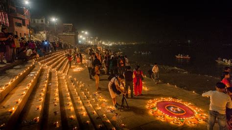 Dev Deepawali Varanasi Will Light 12 Lakh Diyas At Ghats Firecracker