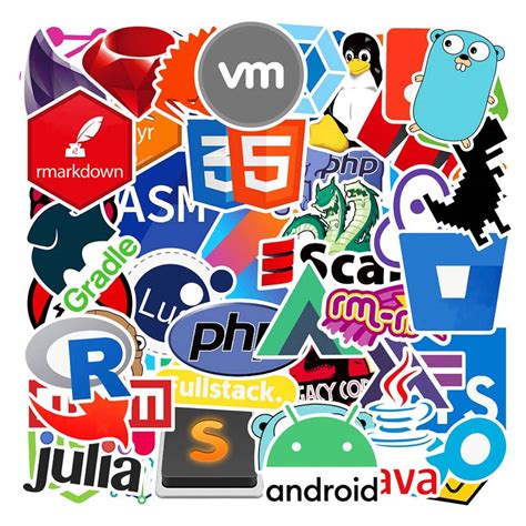 Laptop Stickers For Program Developer Software Coder Hacker Engineer