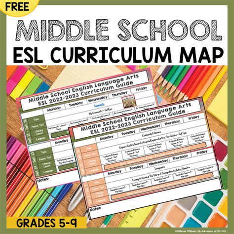Free Esl Curriculum Guide My Adventures In Esl