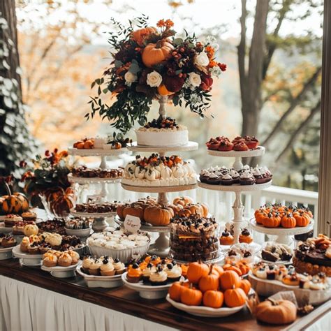 Sweet Fall Wedding Dessert Table Ideas Tips To Delight Guests Yeah Weddings