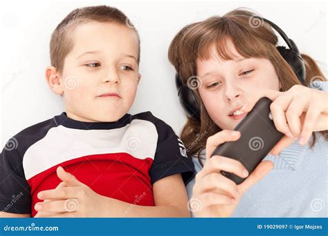 Broer En Zuster Stock Afbeelding Image Of Creatief Bericht 19029097