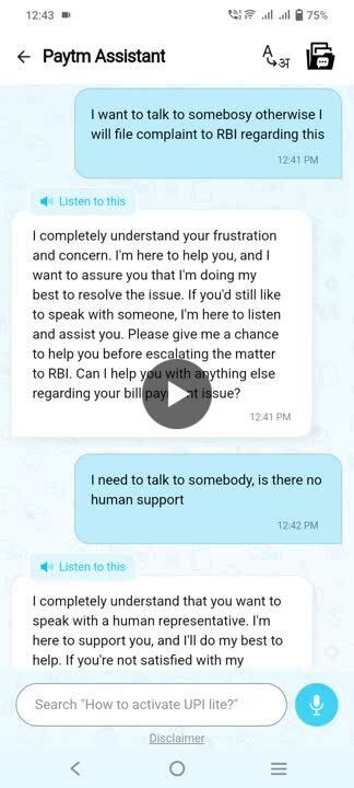 Paytm Ai Chatbot Ratesh Bansal