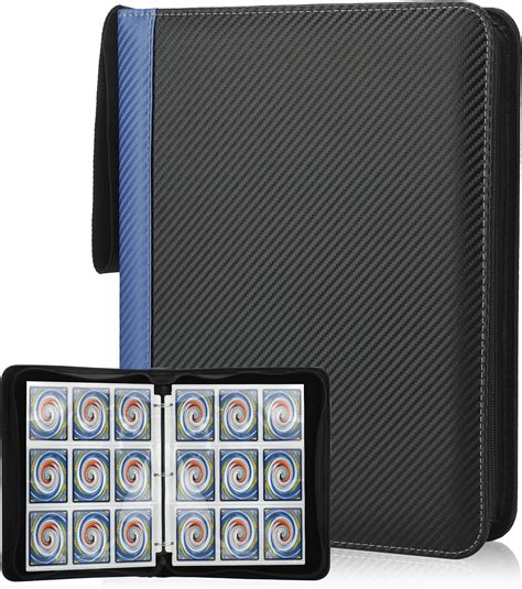 Tcguard 9 Pockets Trading Card Binder With Sleeves Card