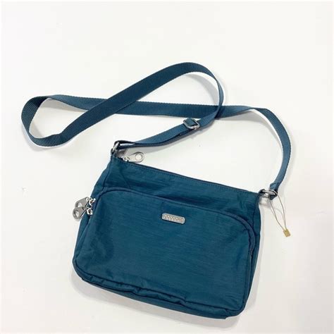 Baggallini Bags Baggallini Purse Crossbody Bag Nylon Aqua Poshmark
