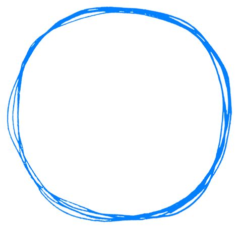 Doodle Sketch Lines Red Circle Transparent PNG Citypng