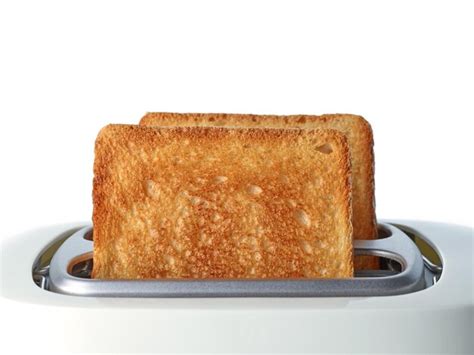 Premium Photo Toasted Bread Slices