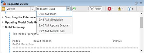 Systematic Diagnosis Of Errors And Warnings MATLAB Simulink