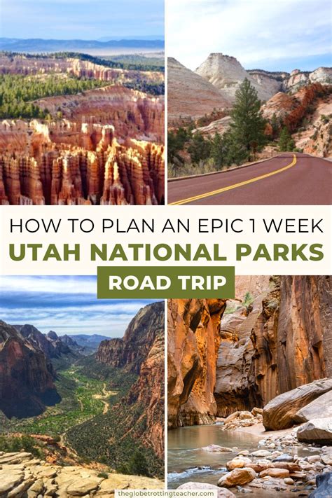 Utah National Parks An Epic One Week Road Trip Itinerary Artofit