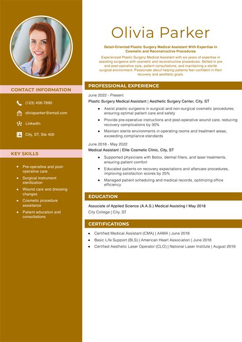 21 Best Medical Assistant Resume Examples And Templates For 2025