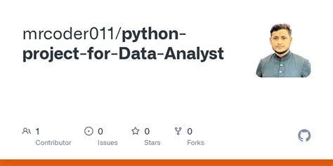 Github Mrcoder011python Project For Data Analyst
