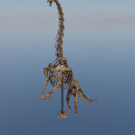 💀 Brachiosaurus Skeleton Model 3d Print・ Stl File For 3d Printing・cults