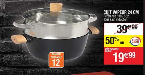 Promo Cuit Vapeur 24 Cm Chez Cora Icataloguefr