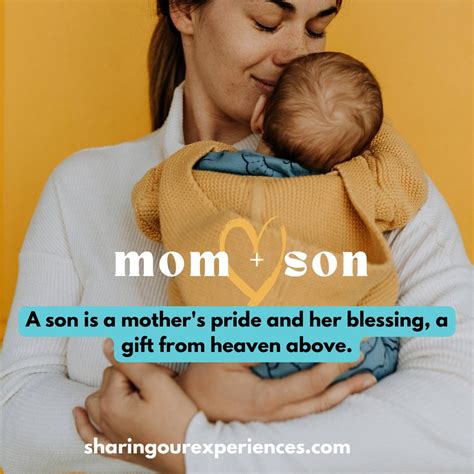Celebrate The Unbreakable Bond Heartwarming Mother And Son Bonding