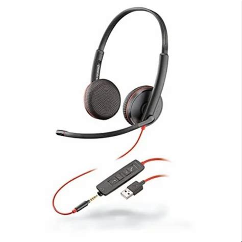 Poly By Plantronics Usb A Wired Headset Wired Over Ear Headphones