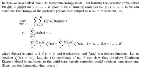 Solved Once You Have The Lagrangian Dual Function Gα β