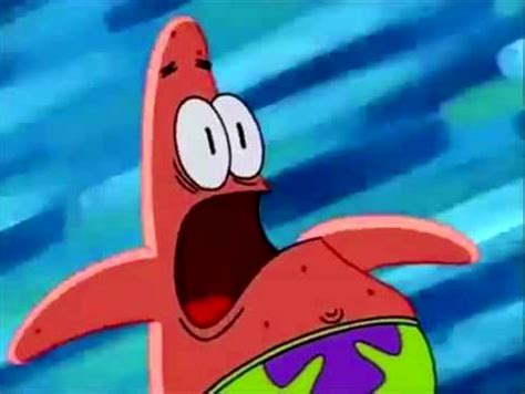 Patrick Star Screaming Face