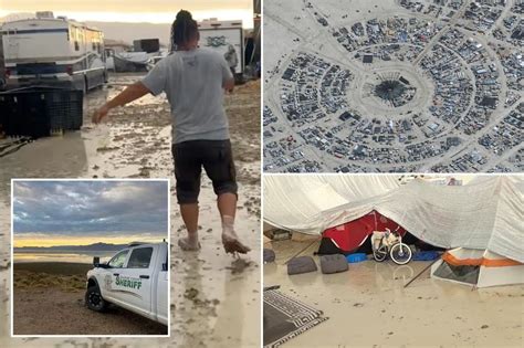 Mxm News Tens Of Thousands Still Stranded At Drenched Burning Man Site