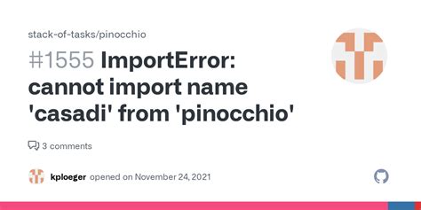 Importerror Cannot Import Name Casadi From Pinocchio · Issue 1555