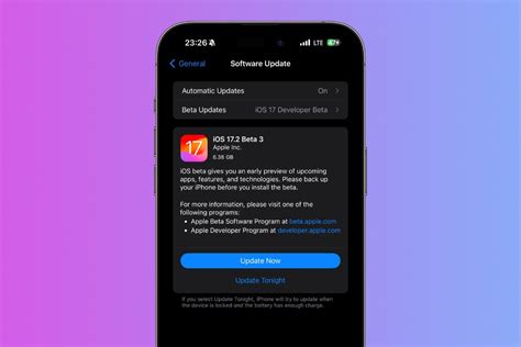 iOS 17 2 và iPadOS 17 2 Beta 3 chính thức phát hành với tính năng mới hấp dẫn