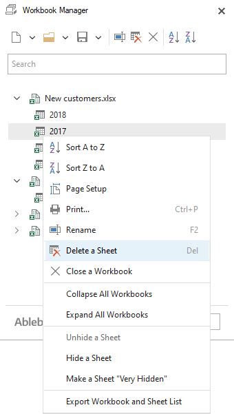 How To Organize Multiple Workbooks With Workbook Manager For Excelonline Help