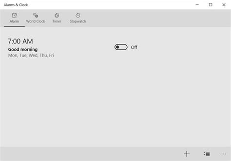 Add Clocks Set Alarms Use Timer Stopwatch In Windows
