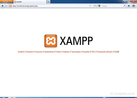 Setup Apache Web Server Using XAMPP On Windows Linglom