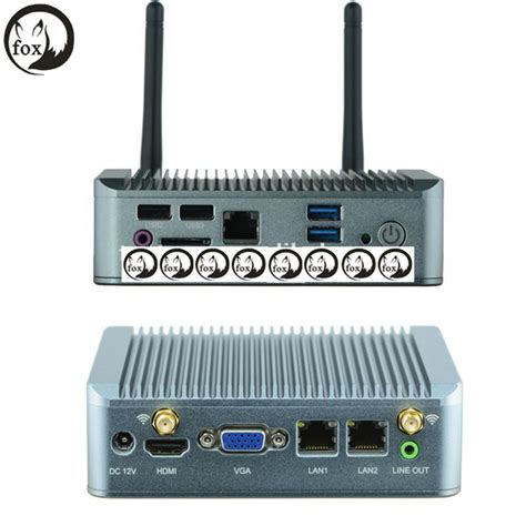 Fanless 2 LAN Nano PC Intel J1900 Nano PC - Mini PC and Embedded PC price