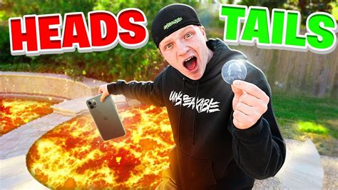Extreme Heads Or Tails Coin Toss Challenge Youtube