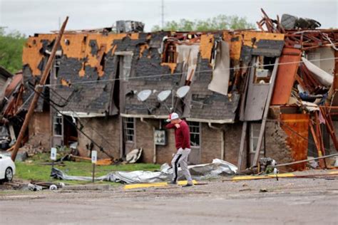 Tornado Emergency In Barnsdall Oklahoma Destructive…