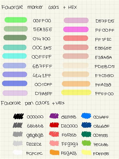 Goodnotes Pen Color Codes At Amanda Jennie Blog